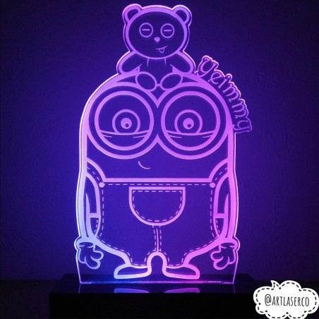 Lampara Led Personalizada - Minions