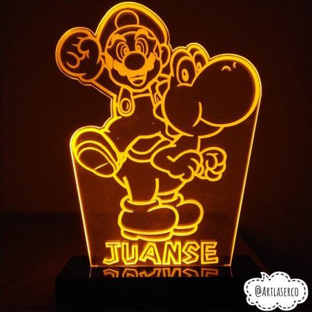 Lampara led Mario Bros